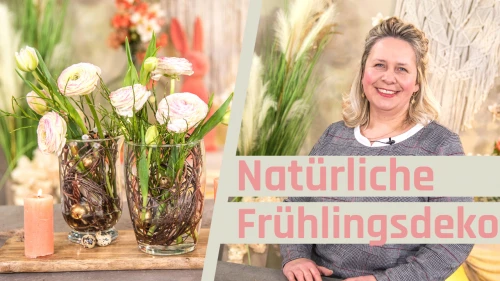 Frhlingsdeko Tablett Dekorieren Frhling
