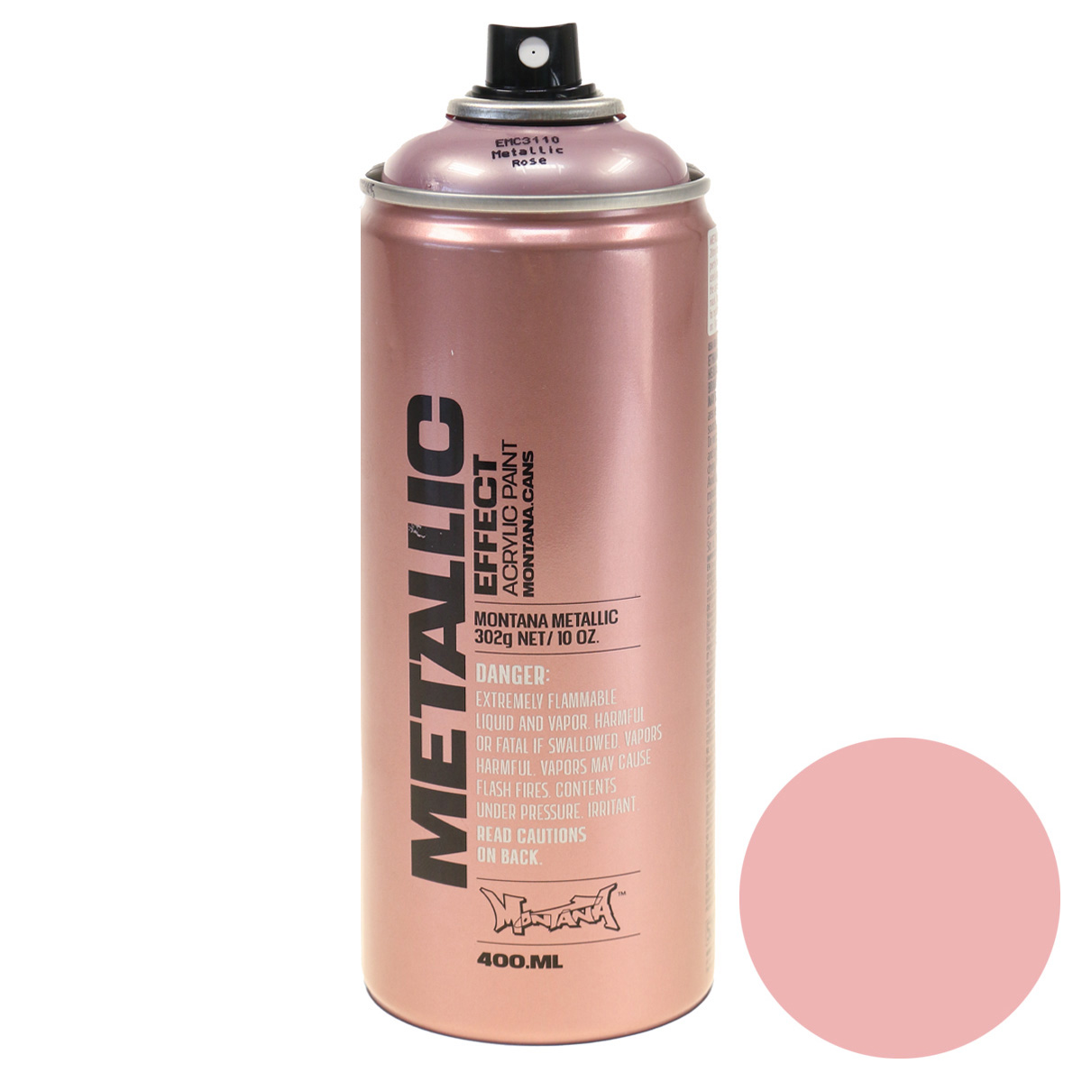 Floristik24.de Lackspray Effektspray Metallic Lack Rosé Sprühdose 400ml
