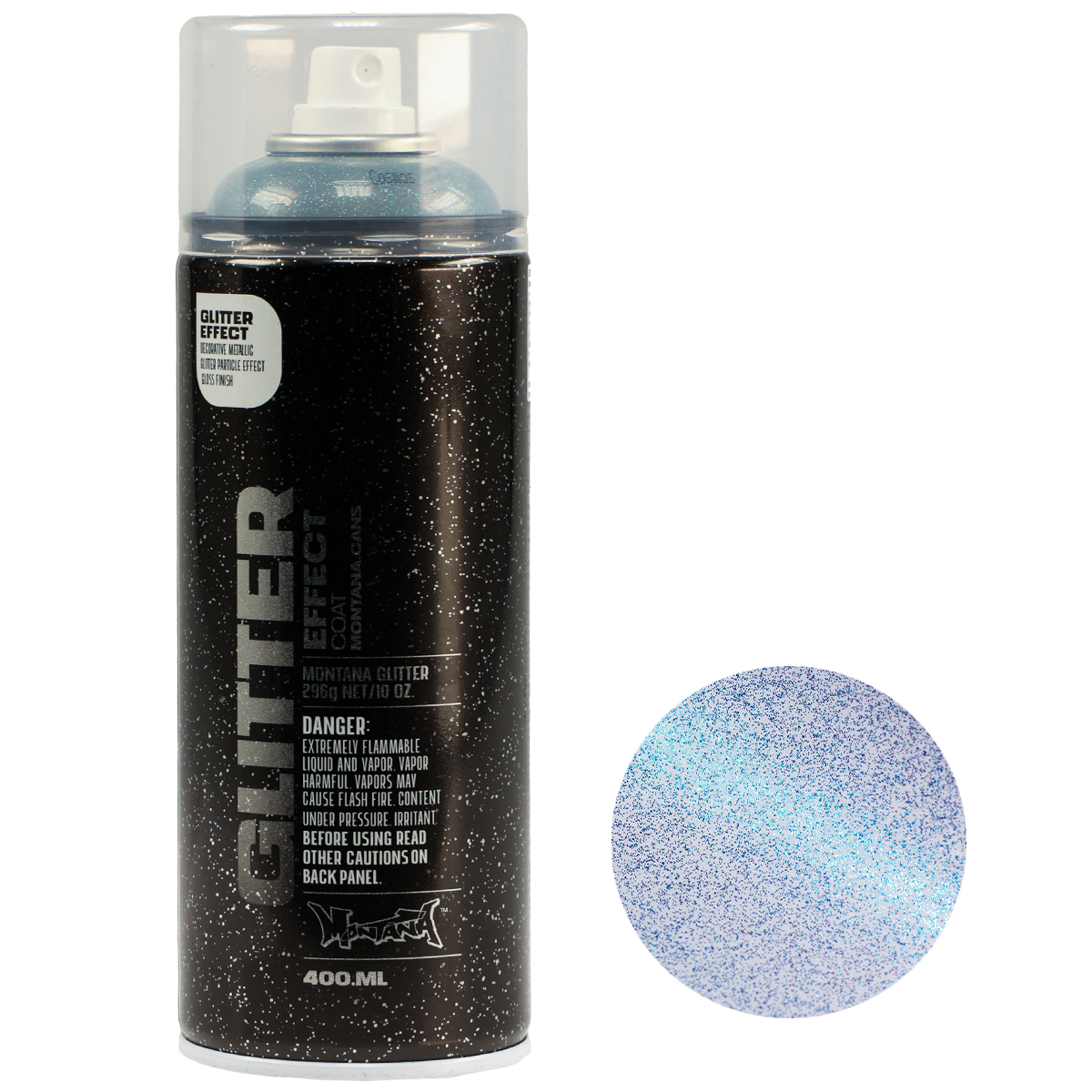Floristik24.de Glitter Spray Montana Effect Sprühlack Blau Cosmos 400ml