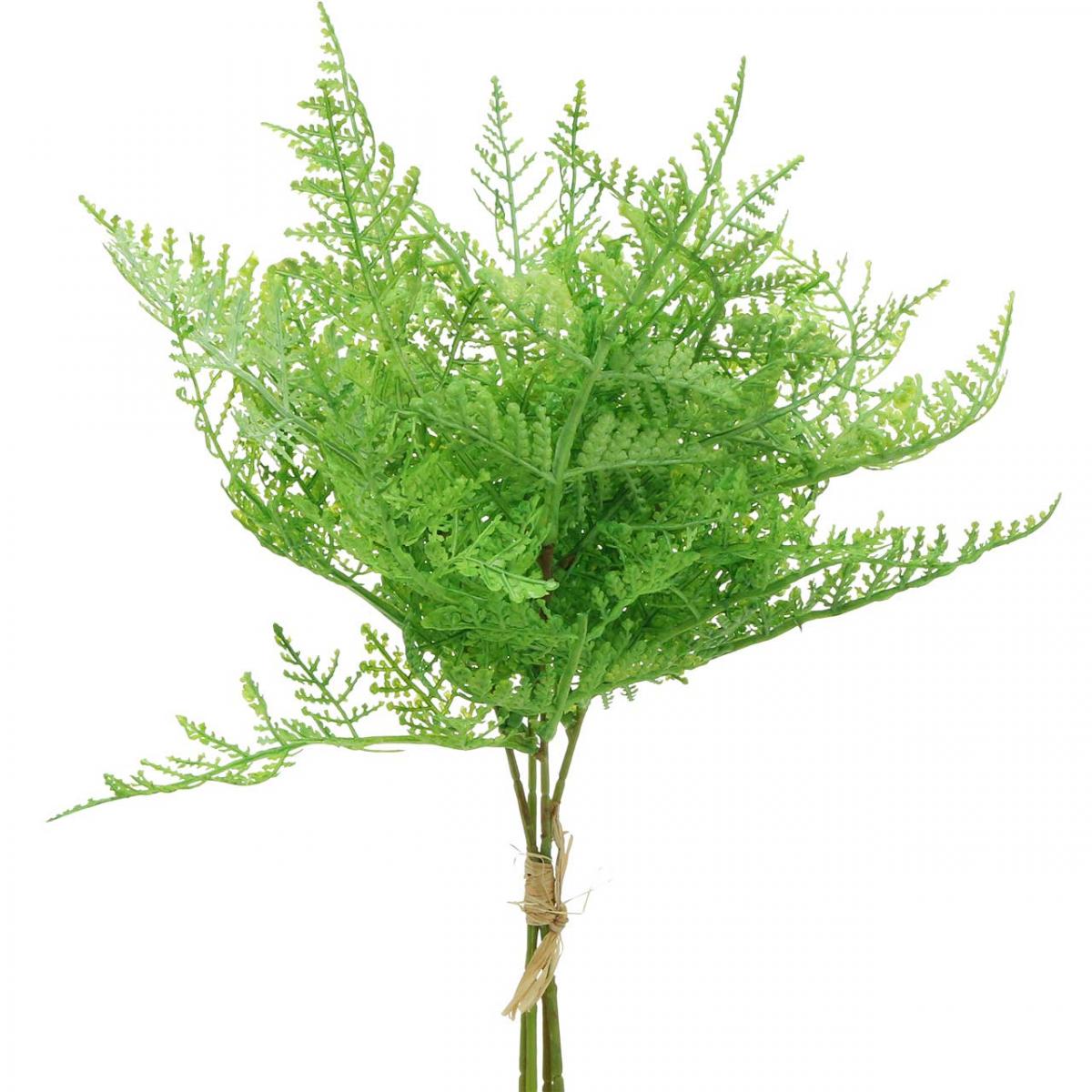 Floristik24.de Deko Farn künstlich Grün Kunstfarn H40cm Bund mit 4St-02422