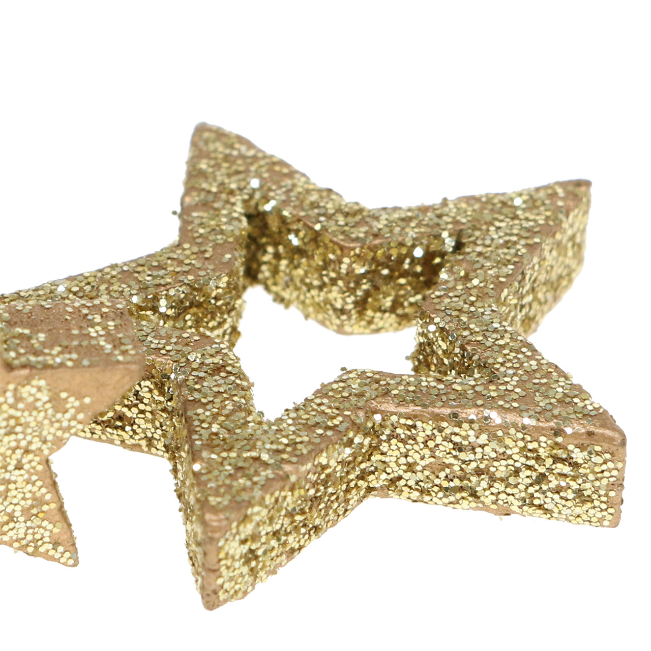 Floristik24.de Streudeko Sterne Gold Glitter 48St-64995