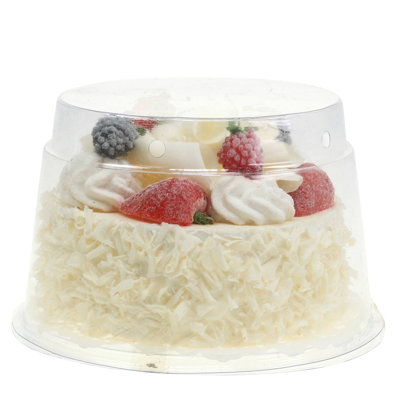 Floristik24.de Sahnetorte mit Beeren künstlich Ø15cm H11,5cm-65295-33SAHNE
