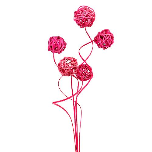 Floristik24.de Fancy Ting Ting pink 25 St